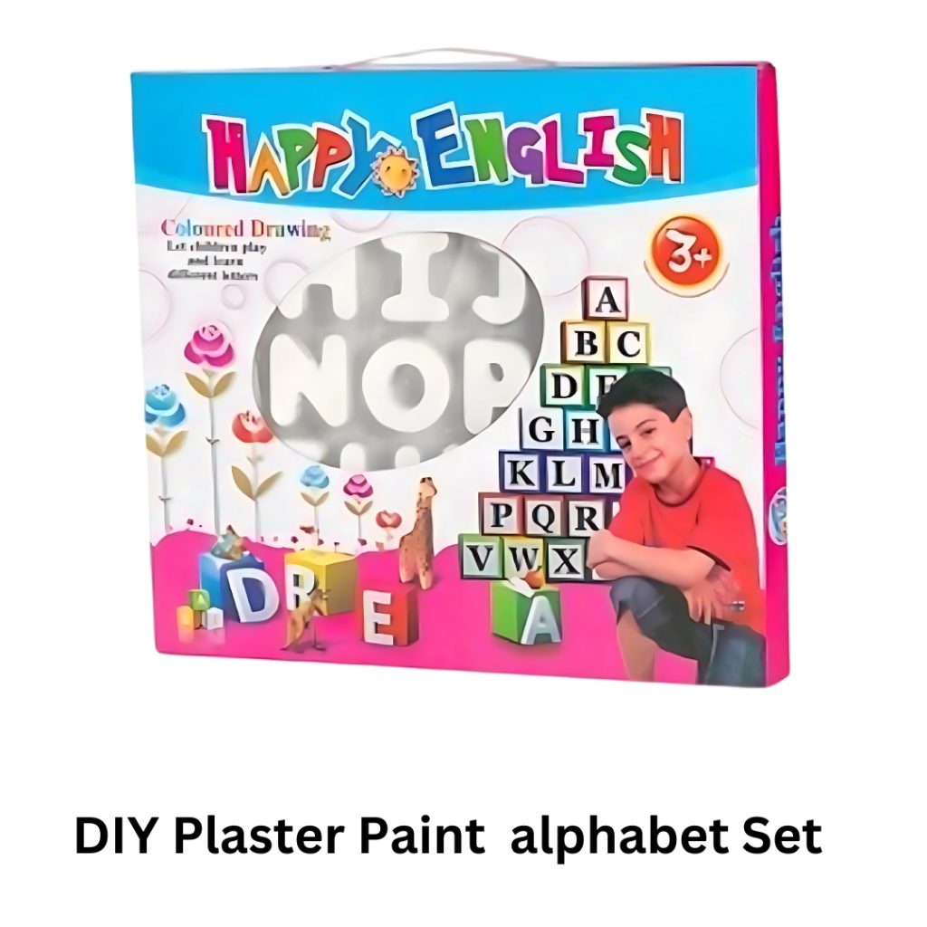 Diy Plaster Paint Sets Alphabets – Krazy-Things.com